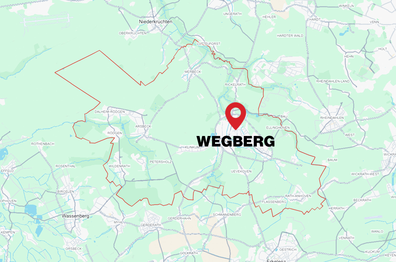 Modern ausgestattete Monteurszimmer in Wegberg